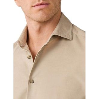 Hackett Chemise droite col classique en coton