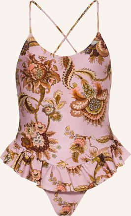 Zimmermann Badeanzug Mit R&uuml;schen rosa