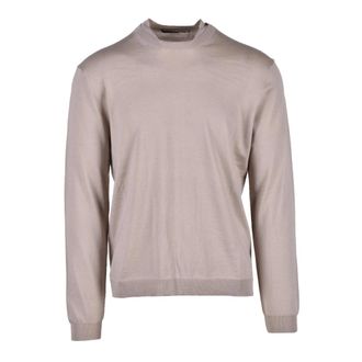 low brand Merinowollpullover - - Knitwear - Herren - Beige - 2XL
