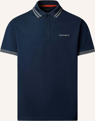 Hackett Poloshirt Hs Micro Tip Polo blau