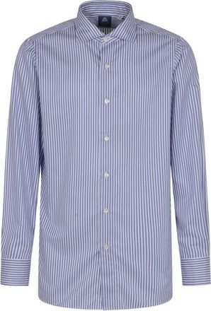 Finamore Homme, Chemises, Bleu, Taille: L Casual Chemises