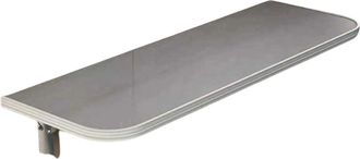 Generic An Der Wand Montierter Klapptisch, Herunterklappbarer Wandschreibtisch Aus Edelstahl, Tr&auml;gt 50 Kg. Schwimmender Schreibtisch for Kleine R&auml;ume, Heimb&uuml;r