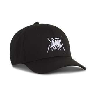 Puma Casquette basse de basketball avec visi&egrave;re incurv&eacute;e Enfant et Adolescent, Accessoires, Noir, OSFA