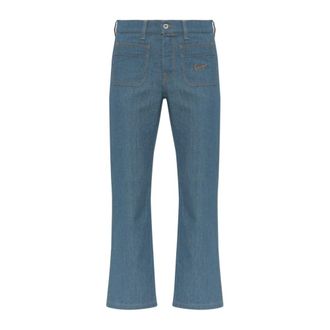 Kenzo Gerade geschnittene Hose aus japanischem Denim - - Jeans - Damen - Blau - W29