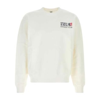 Sporty & Rich Strickwares - - Sweatshirts & Hoodies - Herren - Wei&szlig; - L