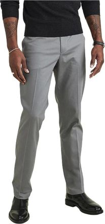 Dockers Homme, Pantalons, Gris, Taille: W30 L32 Khakis Signature Infroissables