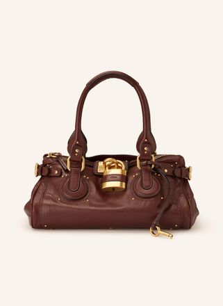 Chlo&eacute; Schultertasche Paddington braun