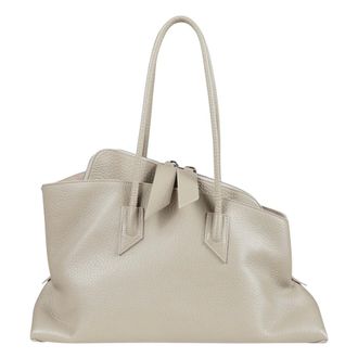 The Attico Sac &agrave; main moyen La Passeggiata - Femme - Sacs - Beige - Taille: ONE Size