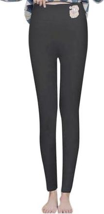 Generic Legging doublé en polaire pour femme - Collants thermiques isolés pour femme - Coupe ajustée - Chaud et épais - Pantalon de yoga streetwear - Week-end