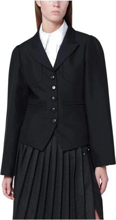 Namacheko Femme, Vestes, Noir, Taille: 38 FR Veste en m&eacute;lange de laine