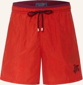 Vilebrequin Badeshorts Moorea rot