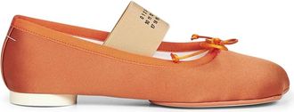 Maison Margiela Femme, Chaussures, Orange, Taille: 36 EU Anatomic Numeric Ballerinas