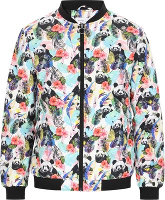 Mymo Jacke M&auml;nner cremewei&szlig; mehrfarbig