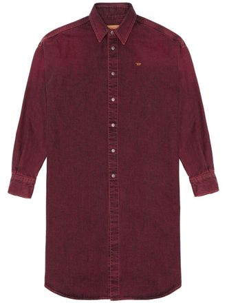 Diesel robe Lunar New Year Capsule x en jean - Rouge
