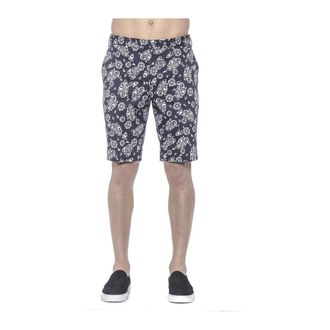 Pantaloni Torino Herren Bermuda Shorts aus gemustertem Stoff - - Shorts - Herren - Mehrfarbig - XL