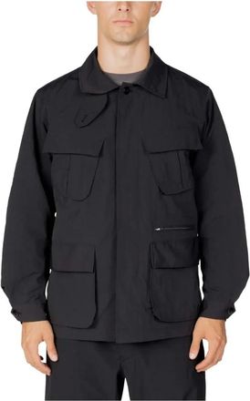 Snow Peak Homme, Sport, Noir, Taille: XL Veste Nylon Washer