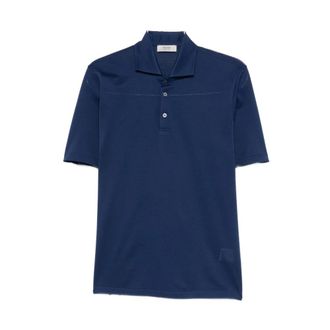 Ferrante Polo MC Piquet - - Tops - Herren - Blau - L
