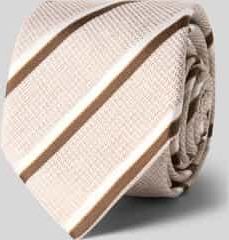 Gierremilano Seidenkrawatte aus reiner Seide mit Logo-Patch (7,5cm)