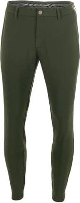 Generic Pantalon de travail stretch pour homme - Respirant - &Eacute;lastique - Pantalon chino &eacute;troit - &Eacute;l&eacute;gant - Avec fermeture &eacute;clair et poches - Pour le bureau, l