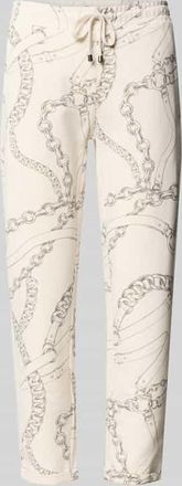 Juvia Slim Fit Sweathose mit elastischem Bund