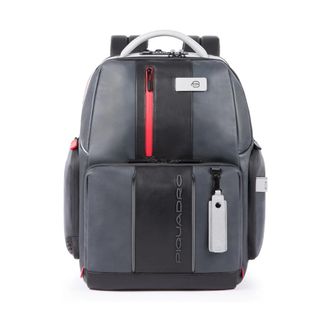 Piquadro Laptop-Rucksack 15-6 mit LED-Licht - - Bags - Herren - Schwarzk - ONE SIZE