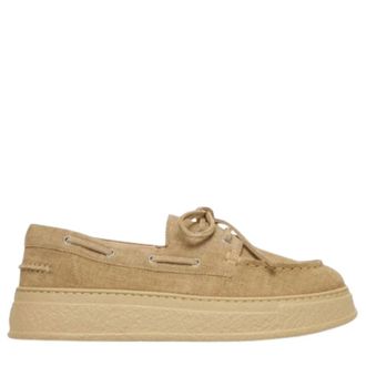 AGL Agl, Femme, Chaussures, Beige, Taille: 40 EU Chaussures plates