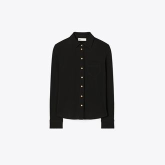 Tory Burch Damen Brigitte Jerseyhemd