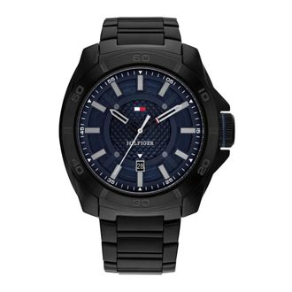 Tommy Hilfiger Homme, Accessoires, Noir, Taille: ONE Size Montre Windsurf