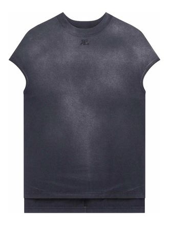 Courr&egrave;ges T-Shirt - Noir
