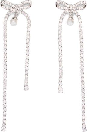 Self Portrait Femme, Accessoires, Gris, Taille: ONE Size Earrings