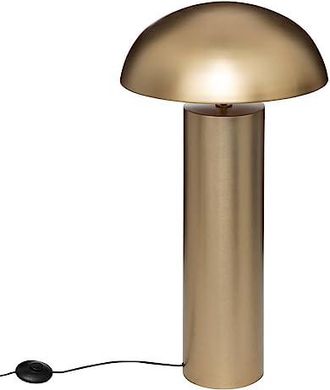 Atmosphera Atmosphera - Lampadaire droit Champi en m&eacute;tal H97cm dor&eacute;