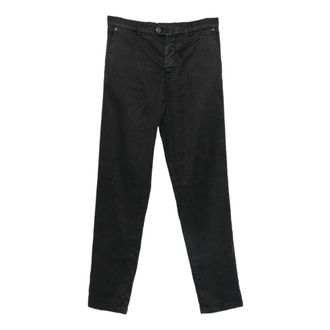 Kiton Pantalon avec &eacute;cusson logo - Homme - Pantalons - Bleu - Taille: W33