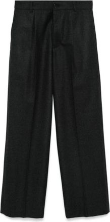 Dries Van Noten Homme, Pantalons, Noir, Taille: M Straight Pantalons