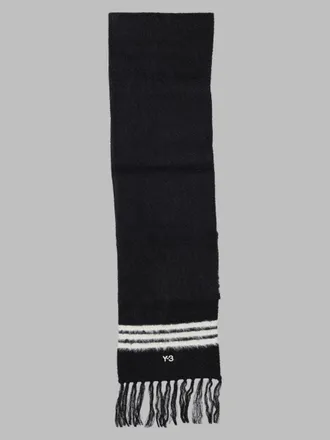 adidas Y-3 Stripes Scarf - Black