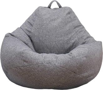 Dioche Dioche Gro&szlig;er Sitzsack-Stuhlbezug, Weich, Langlebig, Einfaches Design, f&uuml;r Innenliegen, Sofas, Ersatzbezug f&uuml;r Erwachsene, Wohnzimmer, Schlafzimmer, S