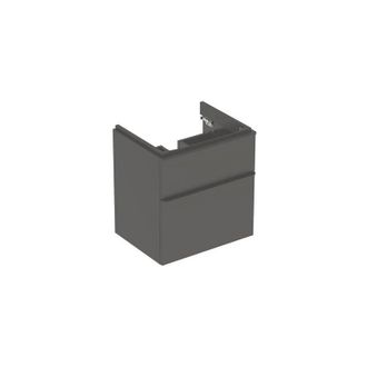 Keramag Keramag - ge Smyle Square us f&uuml;r wt, m. 2 Schubl. 58,4x61,7x47cm, lava
