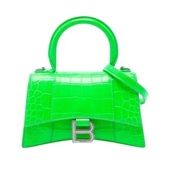 Balenciaga Sac Hourglass Pre-owned - Femme - Pre-owned - Vert - Taille: ONE Size