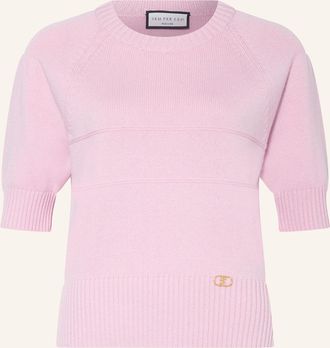 Sem per Lei Sem Per Lei Strickshirt Mit Cashmere rosa