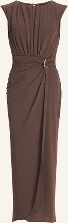 Swing Swing Abendkleid Aus Jersey braun