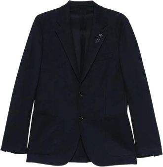 Lardini Homme, Vestes, Bleu, Taille: 2XL Classic Straight American