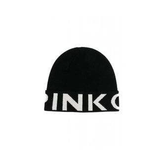 Pinko Calamaro Beanie - - Accessories - Damen - Schwarzk - ONE SIZE