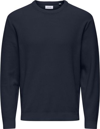Only & Sons Onstony Ds 12 Ls Waffle Crew Knit Noos
