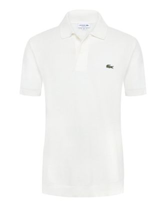 Lacoste Softes Strick-Poloshirt mit kleinem Krokodil-Aufn&auml;her, Classic Fit in