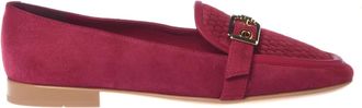 Baldinini Femme, Chaussures, Rose, Taille: 41 EU Suede Loafer