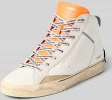 Crime London High Top Sneaker im Distressed-Look