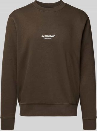 Jack & Jones Sweatshirt mit Label-Print Modell SOHO