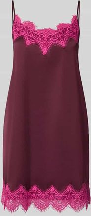 Jake*s Casual Regular Fit Nachthemd mit Spitzenbesatz