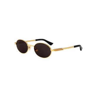 Bottega Veneta unisex, Accessoires, Jaune, Taille: 52 MM Lunettes de soleil Bv1470S