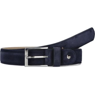 Stefano Lauran Herreng&uuml;rtel 186-2201 Stilvolles Modell - - Accessories - Herren - Blau - 115 CM