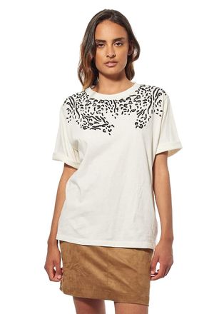 Kaporal Kaporal Damen T-Shirt Modell FREL-Farbe: Off White-Gr&ouml;&szlig;e S, Offwhi, Small